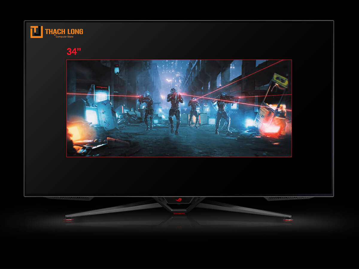 Asus ROG Swift PG48UQ 48" OLED | Thạch Long Computer Store